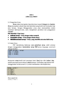 Larik Atau Array - Repository